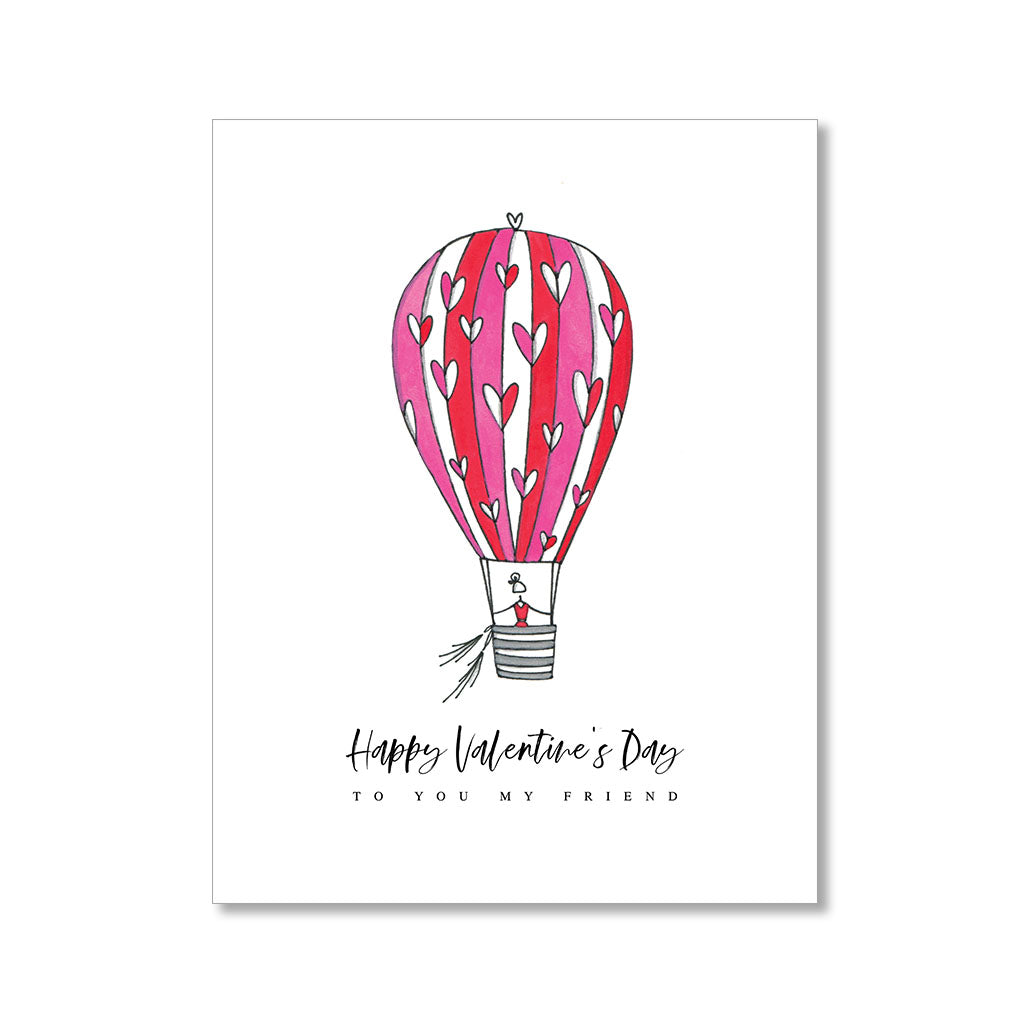 "HOT AIR BALLOON" VALENTINE'S DAY CARD – LOinLONDON®