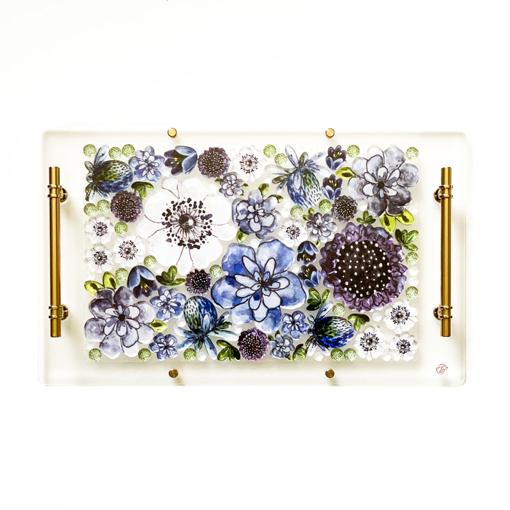 THE OBSESSION Acrylic Tray: MARGARET – LOinLONDON®