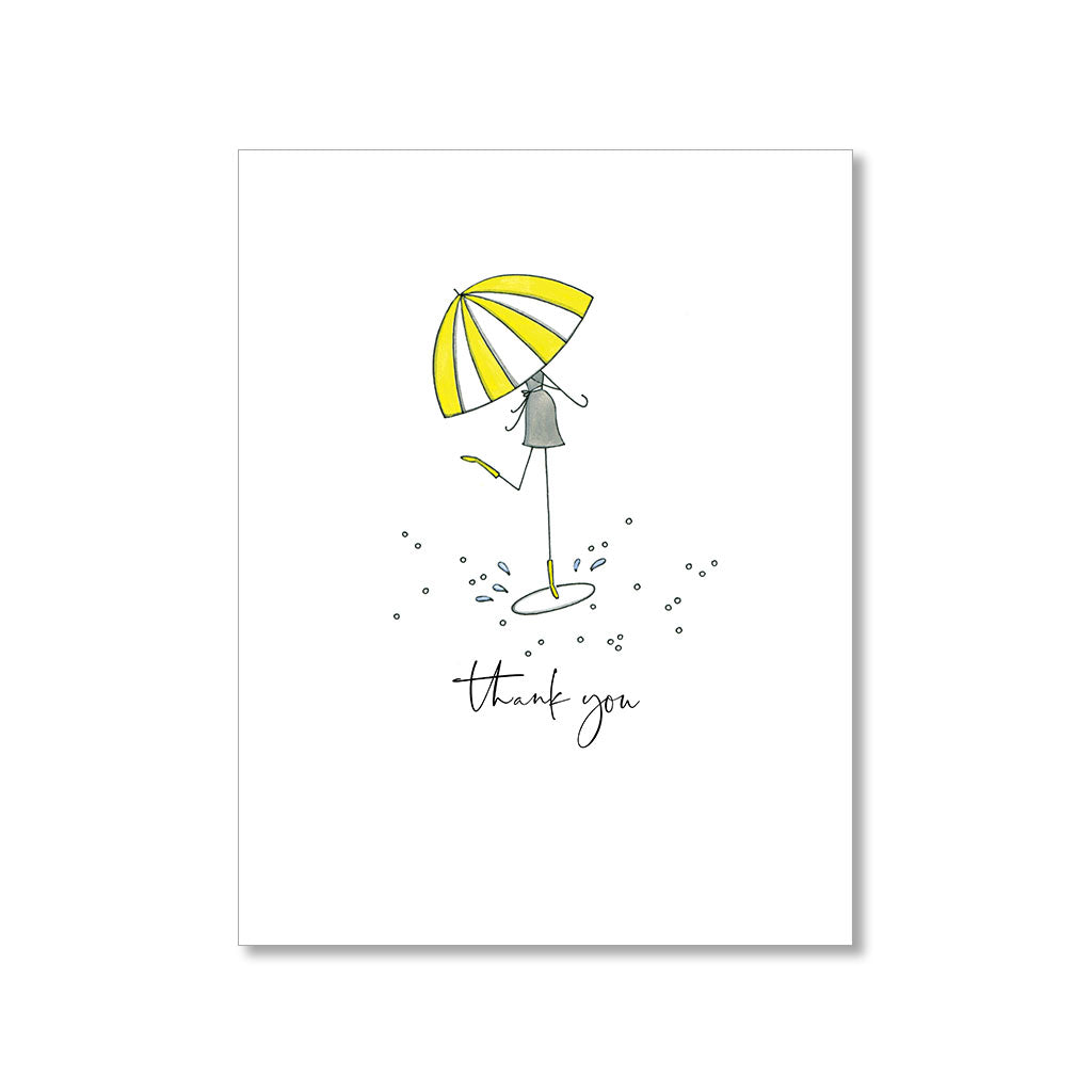 "PUDDLES" THANK YOU CARD – LOinLONDON®